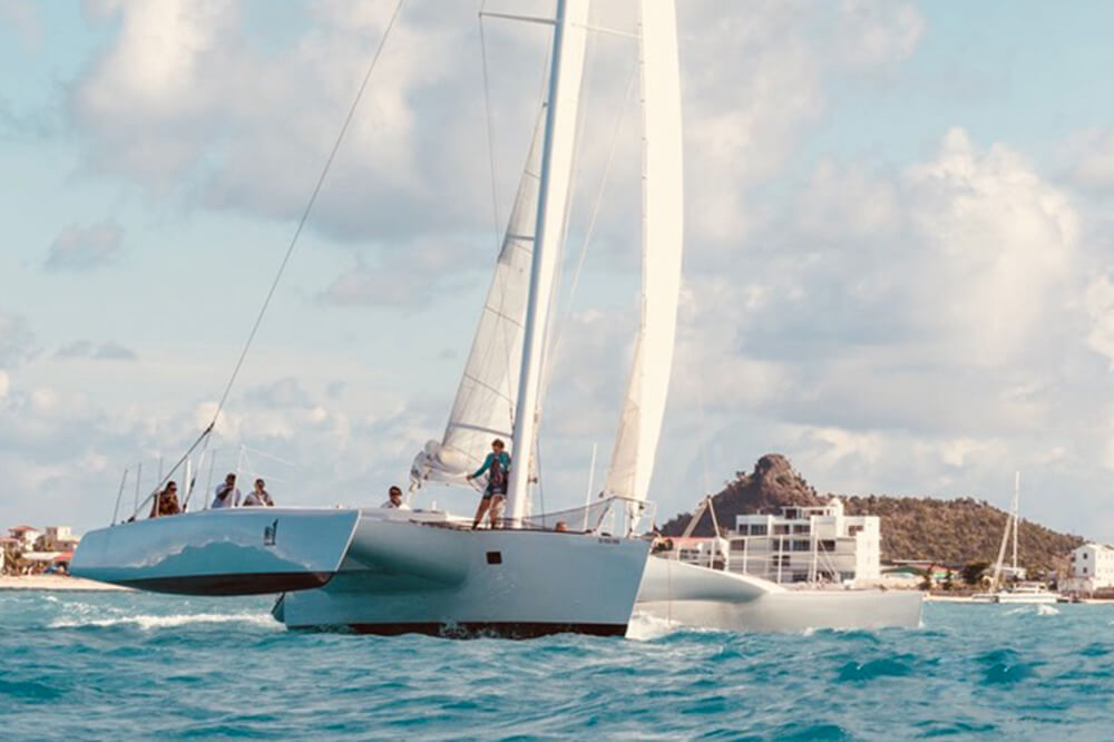 Trimaran 56 - St Maarten & St Martin Boat Charters - Xisle Boat Charters